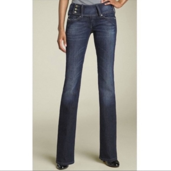 Diesel | Jeans | Diesel Cherock Vintage Low Rise Bootcut Jeans Mcbling ...